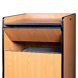 Winco WR-35 Waste Receptacle, 36 Gallon, Wood