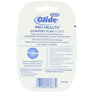 Oral-B Glide PRO-HEALTH Comfort Plus Dental Floss, Mint, 1 Count