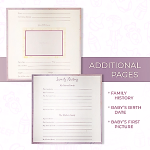 DateWorks Baby Calendar First Year with Stickers – Premium Baby First Year Calendar with 80 Milestone Stickers – 0-12 Months First Year Keepsake Calendar for Boys and Girls