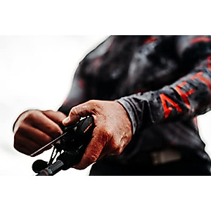 13 FISHING - Inception G2 Baitcast Reel - 5.3:1 Gear Ratio - Power Model - Left Hand Retrieve (Fresh) - ING2P-5.3-LH, Black