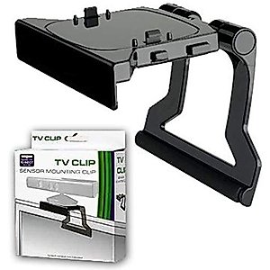 Black TV Clip Sensor Mounting Clip Bracket Stand For Xbox 360 Kinect Sensor