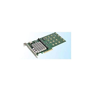 Supermicro AOC-SHG3-4M2P Full Height, Quad-Port M.2 NVMe SSD PCI-E 3.0 add-on Card