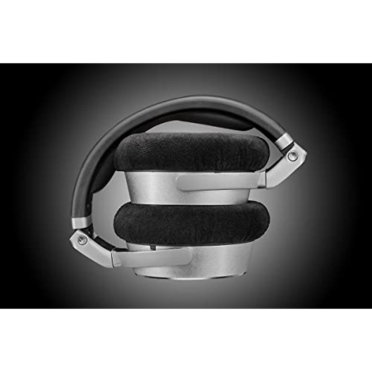 Neumann NDH 30 Dynamic Open-Back Headphone for Professional Mixing, Mastering, Twitch, YouTube, Podcast, Production, High Definition Music Listening, Titanium (509111) Large