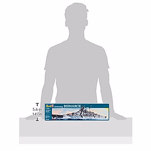 Revell of Germany Battleship Bismarck Plastic Model Kit