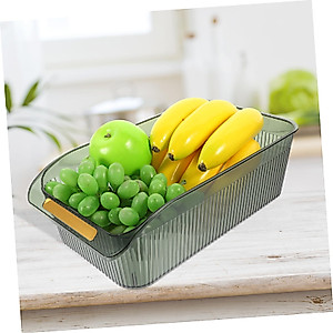 COLLBATH Tray for Fridge Refrigerator Organizer Bins Fruit and Vegetable Storage Containers Sturdy and Long-lasting Easy