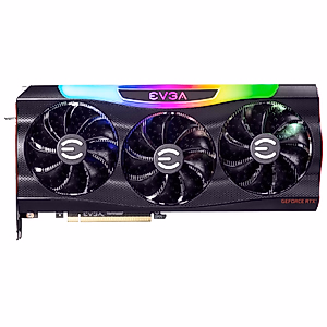 EVGA 10G-P5-3897-KR GeForce RTX 3080 FTW3 ULTRA GAMING, 10GB GDDR6X, iCX3 Technology, ARGB LED, Metal Backplate (Renewed)