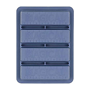 Magical Butter Silicone Non-Stick Butter Tray -Effortless Butter Making with Precise 8 Tbsp Sticks Food-Grade, Non-Stick Rectangle Container for Brownies, Homemade Butter, Herbed, Garlic Butter