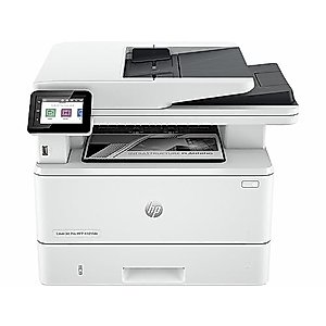 HP Manufacturer RENEWED Laserjet PRO MFP 4101FDN 42PPM Print/Copy/SCAN/FAX Duplex, White