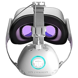 Rebuff Reality VR Power 2 - VR Headsets Battery Pack Compatible with Oculus Quest 2, 10,000mAh Extended 8 Hrs of Playtime and Lightweight Design, Counter Balance with Improved Comfort