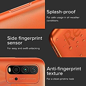 Xiaomi Redmi 9T 4G LTE GSM Volte Factory Unlocked 64GB / 4GB Ram Quad Camera 48MP Global (At&t Tmobile Metro Latin Europe) 6.53 inch (NO VERIZON/Boost) (Carbon Grey)