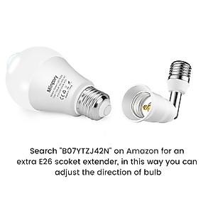 Motion Sensor Light Bulbs, 13W(100W Equivalent) Motion Detector Auto Activated Dusk to Dawn Security LED Bulb, A19 E26 5000K Daylight Outdoor/Indoor Lighting for Garage Porch Stairs Patio, 3 Pack