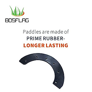 BOSFLAG 302565MA Paddles with 55323MA Scraper 1501122MA Cable 762259MA Cable Replaces Murray 302565, 35992MA, 335992, 1687312, 1687312SM for Murray SN421, PSB210, PM40, MN421, HN421 Snow Throwers