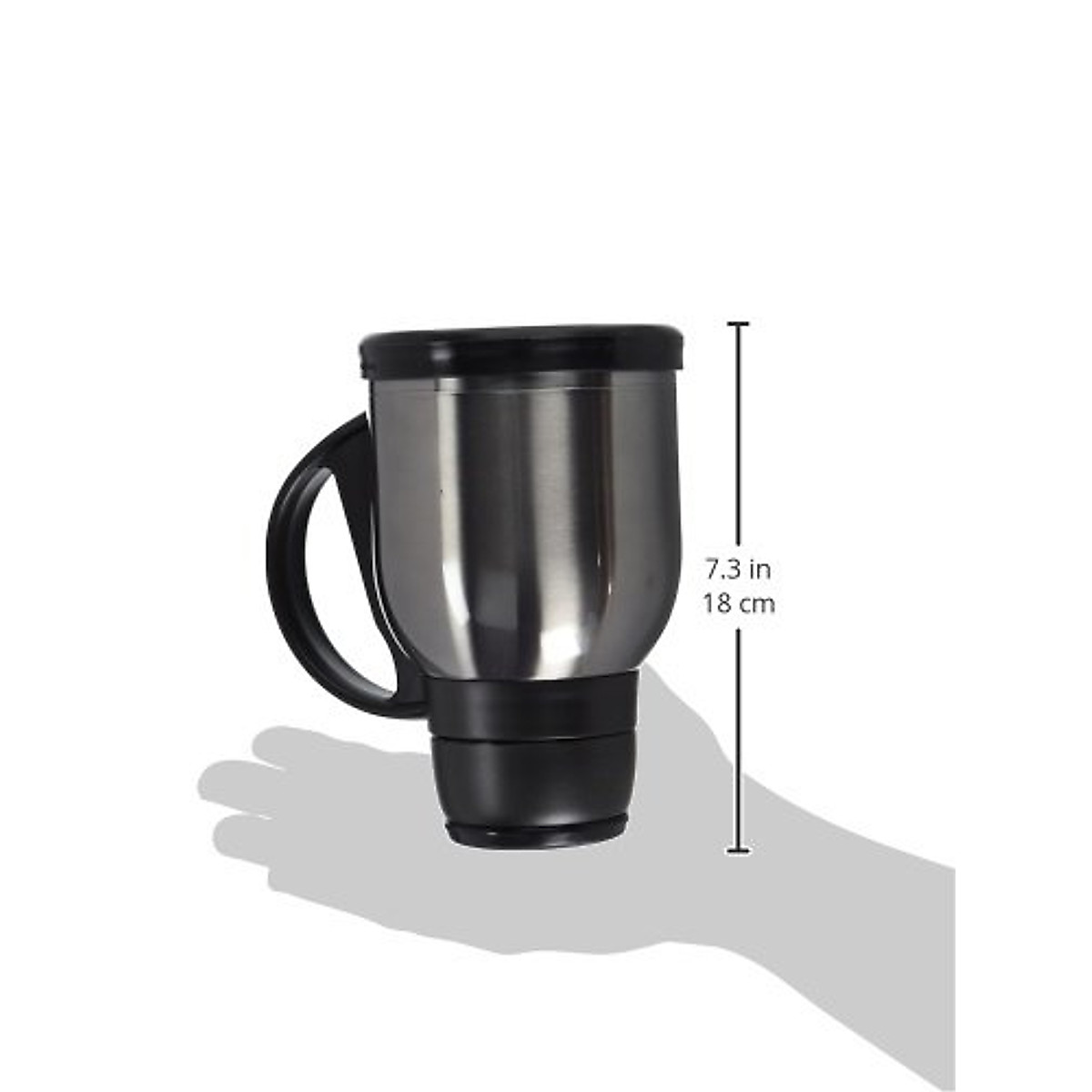 Highwave moJOEmo Wide Base Vacuum Travel Mug 22 ounces (Gray)
