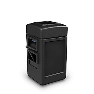 COMMERCIAL ZONE PRODUCTS 755101 Harbor 1 Waste/WSC,Black