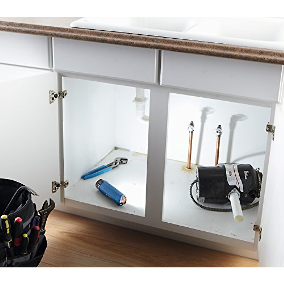 BOSCH Power Tools Combo Kit GXL12V-310B22 - 12V Max 3-Tool Set with 3/8 In. Drill/Driver, Pocket Reciprocating Saw and LED Worklight,Black/Blue