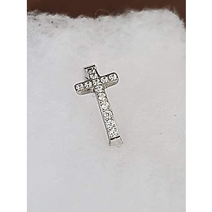 True Love Waits Ring Sideways Cross Purity, Christian Chastity Ceremony, Stainless Steel (7)