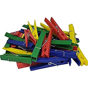 Teacher Created Resources Plastic Clothespins (20649)