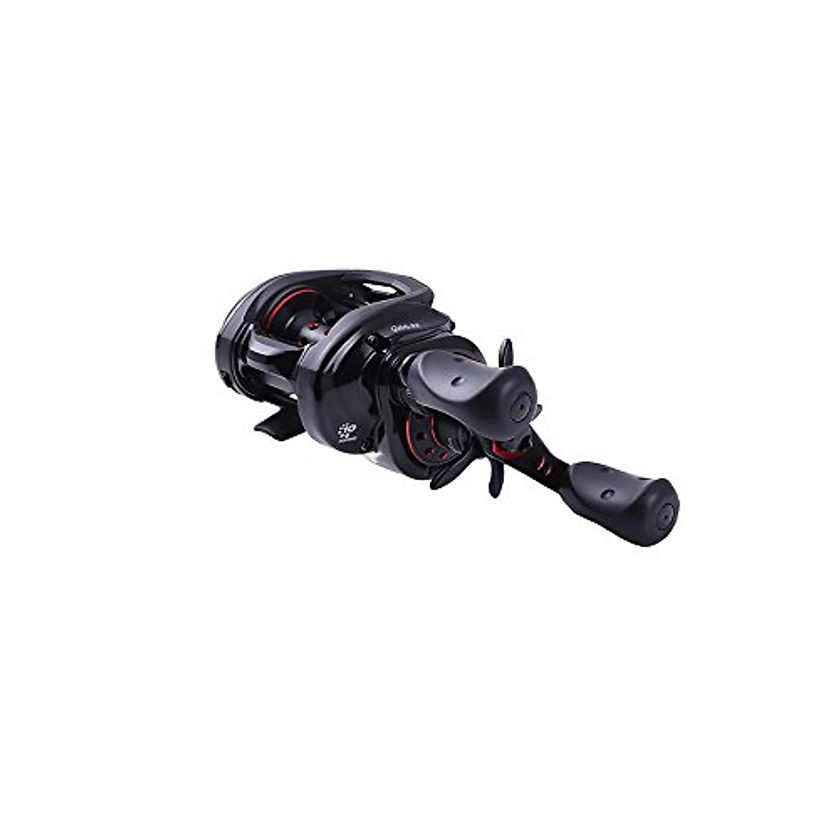 Abu Garcia REVO4 SX Revo SX Low Profile Fishing Reel, black/red