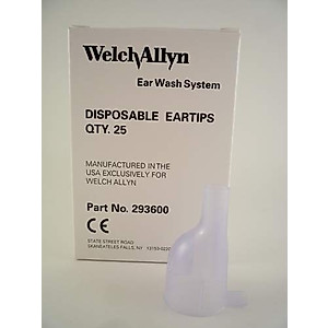 Welch Allyn 29360 Branded Quality Medical Diagnostic Products for Medical Offices Tips F/Ear Washer System (Pack of 25)