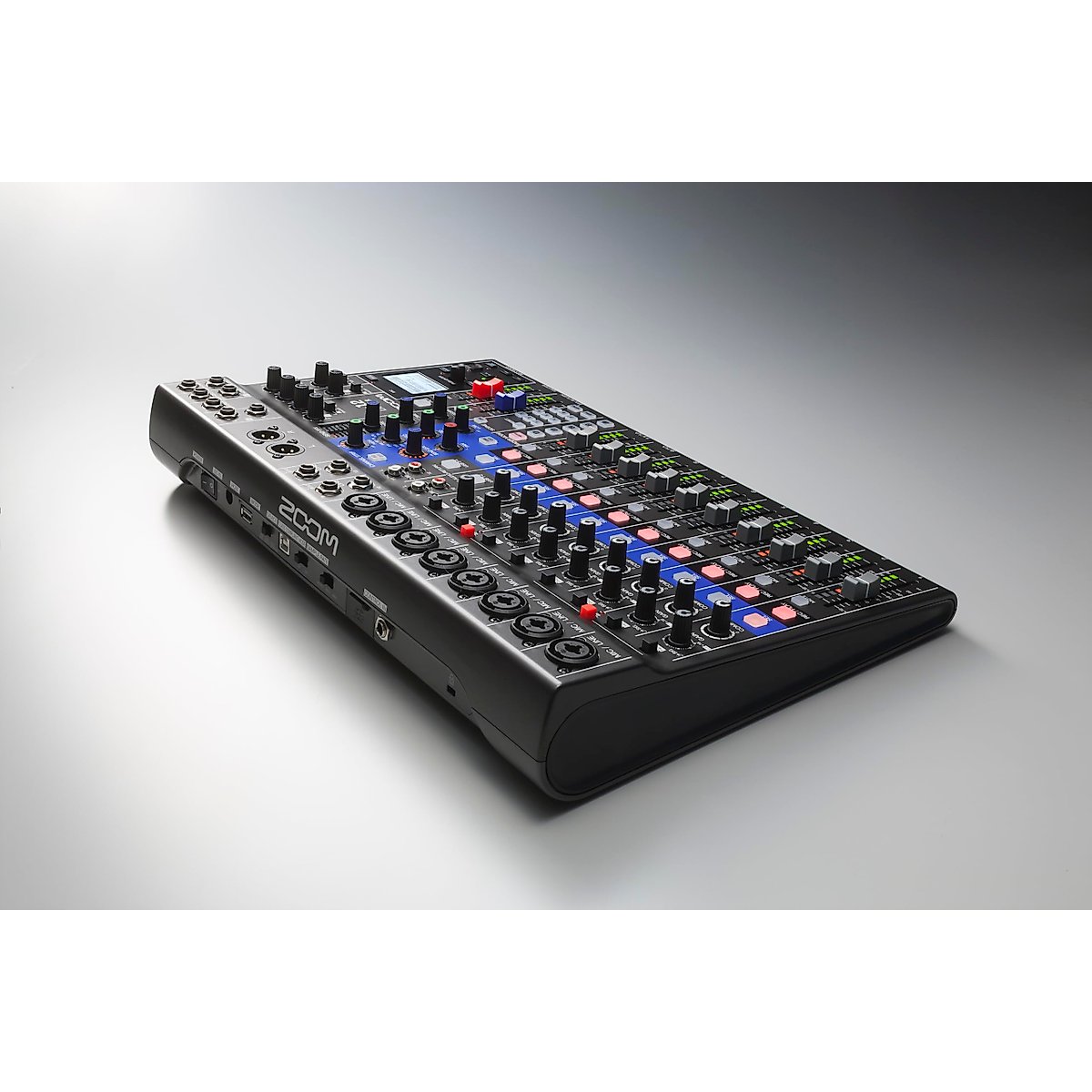 Zoom LiveTrak L-12 Digital Mixer & Multitrack Recorder, for Music, Podcasting, and More, 12-Input/ 14-Channel SD Recorder, 14-in/4-out USB Audio Interface, 5 Powered Headphone Outputs