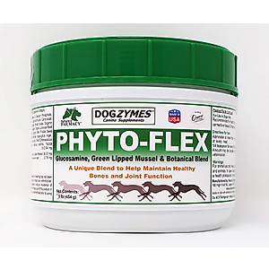 Dogzymes Phyto Flex - Glucosamine, Chondroitin, MSM and Hyaluronic Acid… (1 Pound)