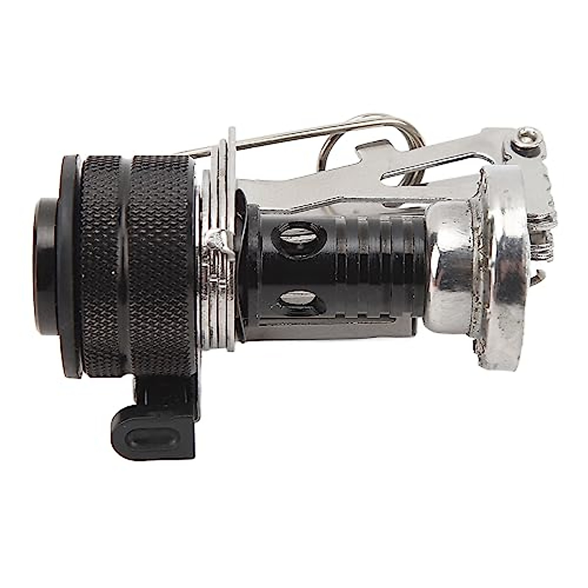 Mini Pocket Stove, Efficient and Stable Portable Picnic Camping Burner for Picnic (Brass Connector)