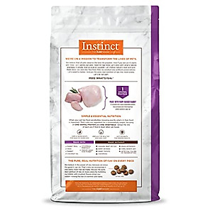 Instinct Limited Ingredient Diet Grain Free Recipe with Real Rabbit Natural Dry Cat Food, 4.5 lb. Bag