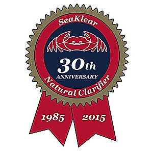 SeaKlear Chitosan Clarifier (1 qt), Blue/Green/Amber