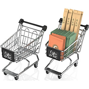 KUSOVILI Sugar Packet Holder, Metal Sweetener Container, Coffee Accessories for Restaurant and Home, Sugar Tea Bag Basket, Coffee Bar Organizer