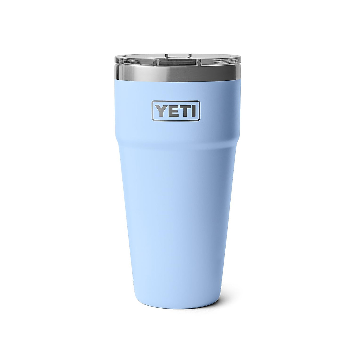 YETI Rambler 30 oz Stackable Tumbler, Stainless Steel, Vacuum Insulated with MagSlider Lid, Big Sky Blue