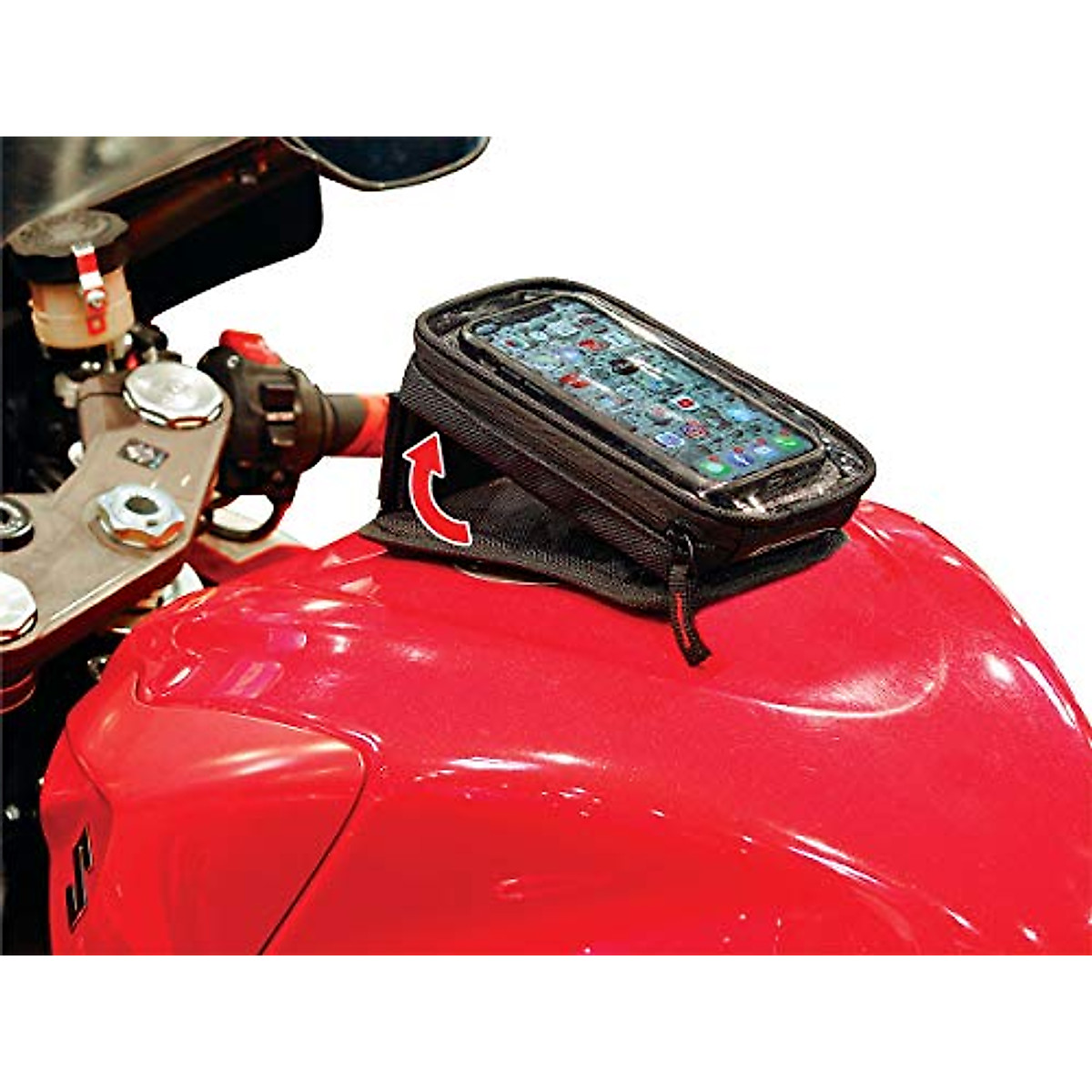 Nelson-Rigg Route 1 Magnetic Phone holder, Black (NR-50)