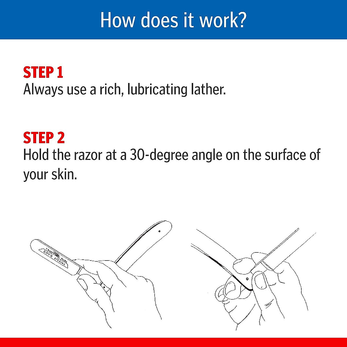 DOVO Natural Straight Razor with Bamboo Handle