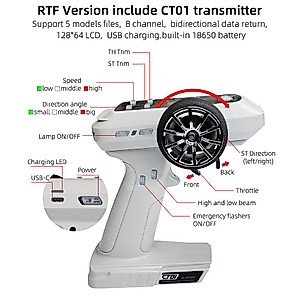 LDARC X43 Crawler RC Car 1:43 Full Scale Simulation RC Off-Road Vehicle 4WD Mini Climbing Toy with Remote Control (RTR Desert Yellow)