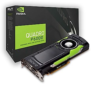 PNY NVIDIA Quadro P6000 VCQP6000-PB 24GB 384-bit GDDR5X PCI Video Cards