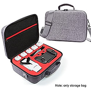 SYCOOVEN Portable Travel Carrying Case Storage Bag Drone Accessories Fit For FIMI X8 MINI(Grey B)