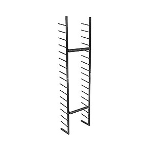 FixtureDisplays® Black Metal Blueprint Display 21X10X84" 16 Level Design Scroll Storage organizatoin Vertical 10055-NF