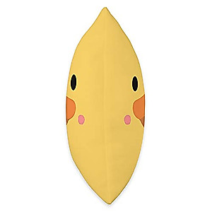Cute Duck Gifts Face Funny Yellow Rubber Cute Duck Throw Pillow, 16x16, Multicolor