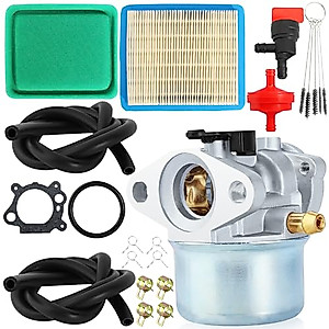QAZAKY Carburetor for 497314 497347 497410 497586 498170 498254 498255 498966 499617 692648 693909 694202 698444 790821 799868 799872 50657 520966 16401 20716 20712 20713 20714 14111 122000 4hp - 7hp