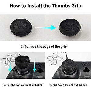 PlayVital Knight Edition Neon Genesis Purple & Green Two Tone Anti-Slip Silicone Cover Skin for ps5 Controller, Soft Rubber Case for ps5 Wireless Controller with Thumb Grip Caps