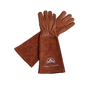 Legacy Gardens Medium Brown Thorn Proof Garden Gloves