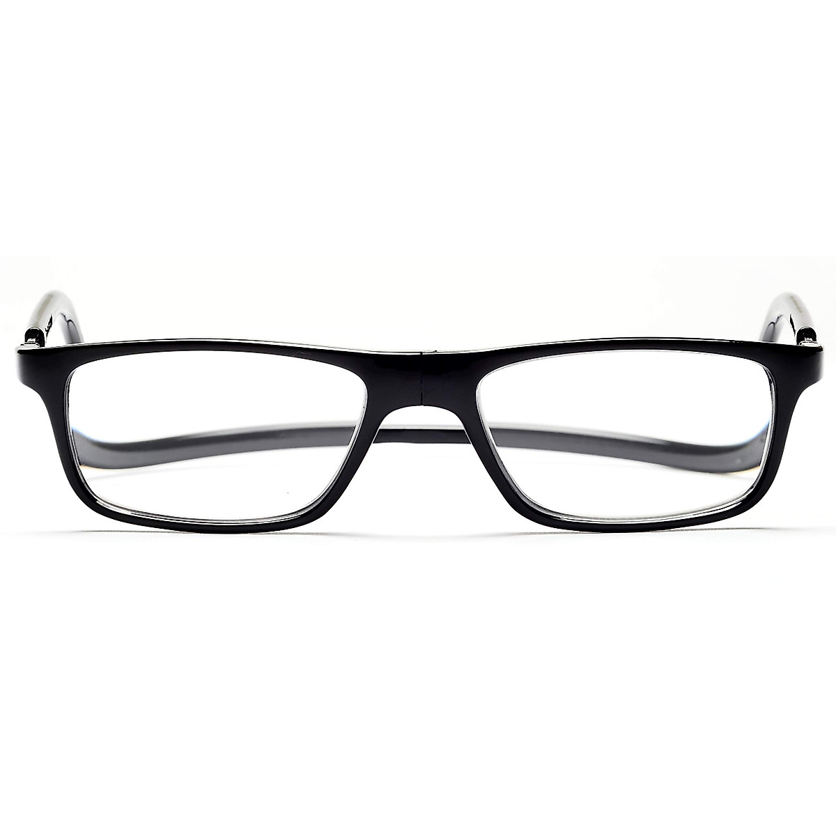 ME RELATE Magnetic Reading Glasses Hang Neck Adjustable Temples Black03 +2.75