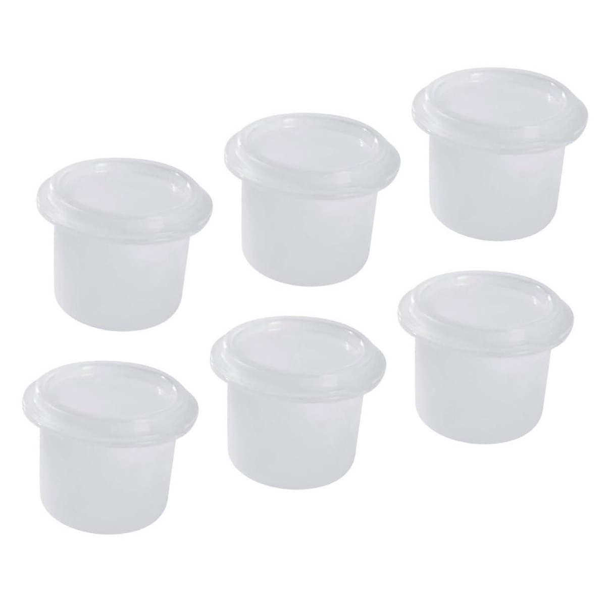 HEMOTON 3sets Ice Cube Trays for Cocktails Ice Cube Maker Tray Large Convenient Ice Cube Molds Freezer Ice Trays Reusable Ice Cube Moulds 6pcs*3