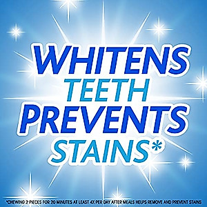 Trident White Peppermint Sugar Free Gum, 16 Count (Pack of 9)