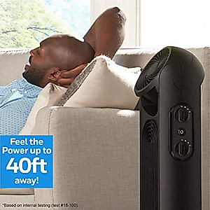 Honeywell TurboForce Tower Fan, Black