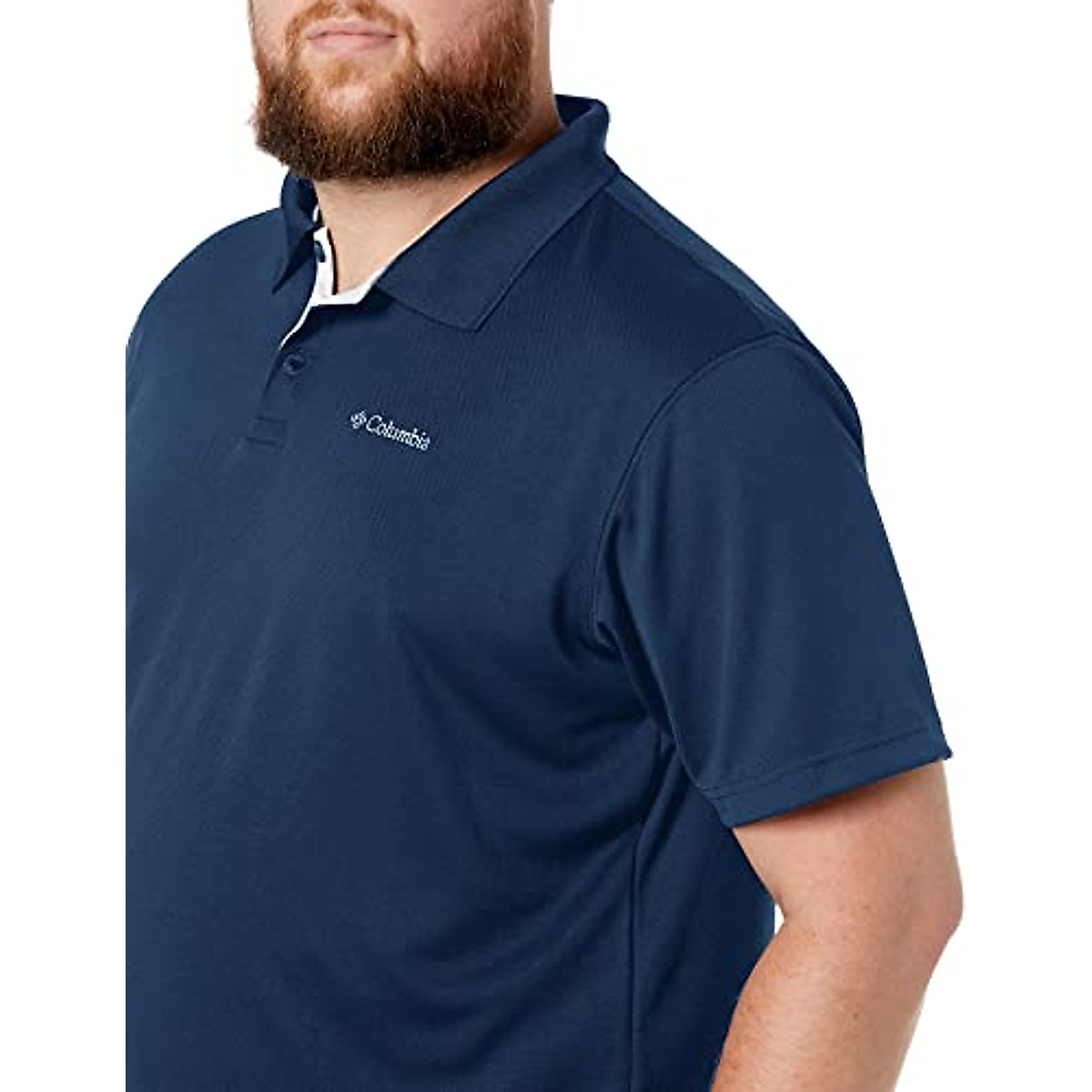 Columbia Men's Utilizer Polo, Collegiate Navy, Large