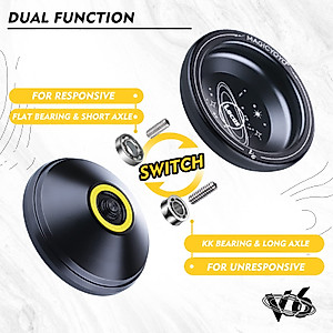 MAGICYOYO V6 Responsive Yoyo for Kids & Adults - Alloy Material, Durable Beginner Trick Yoyo, Extra Bearing Kit