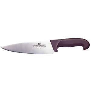 Johnson Rose 25112 Chef's Knife with Stainless Steel 12 Inch Blade and Brown Polypropylene Handle