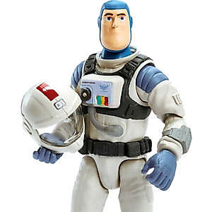 Mattel Disney and Pixar Lightyear XL-01 Buzz Lightyear Action Figure, 12 Points of Articulation & Accessories, 5-in Scale