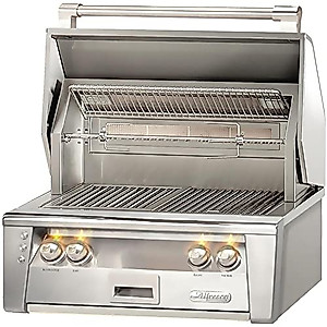 Alfresco ALXE 30-Inch Built-In Propane Gas Grill With Rotisserie - ALXE-30-LP