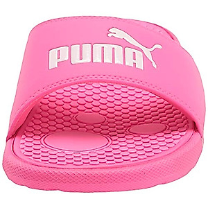 PUMA womens Cool Cat Slide Sandal, Knockout Pink-puma White, 9 US
